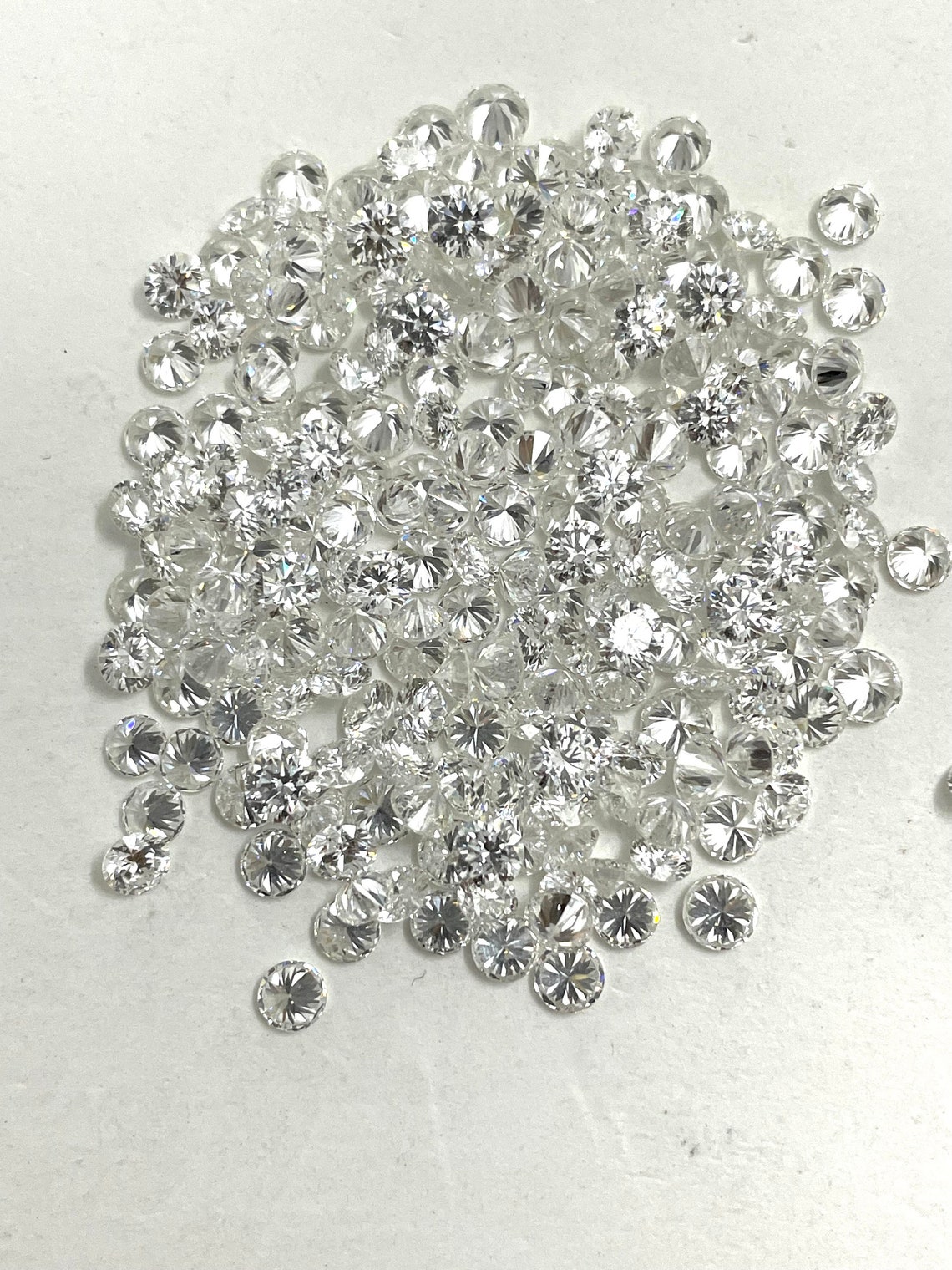 2-3mm Round CVD Diamond: VVS-VS, D-E-F, Lab Grown Loose Diamond - Etsy