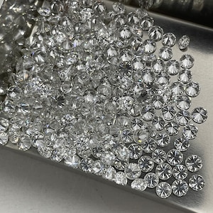 2-3mm Round CVD Diamond: VVS-VS, D-E-F, Lab Grown Loose Diamond - Etsy