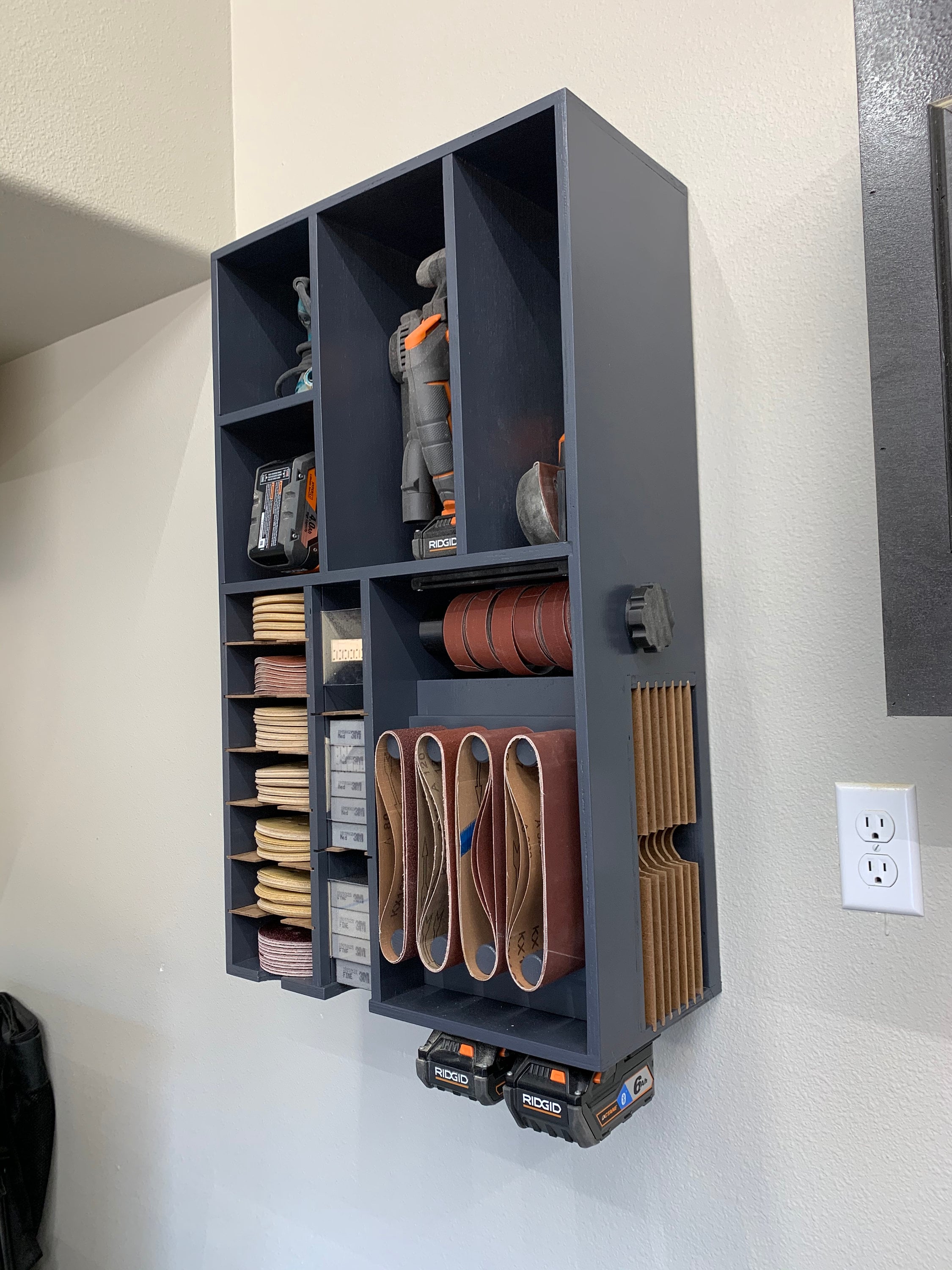 The Sanding Cabinet Woodworking Plans Digital Download | Etsy