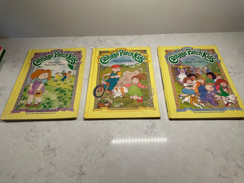 Vintage Cabbage Patch Kids Books Set Of - Etsy