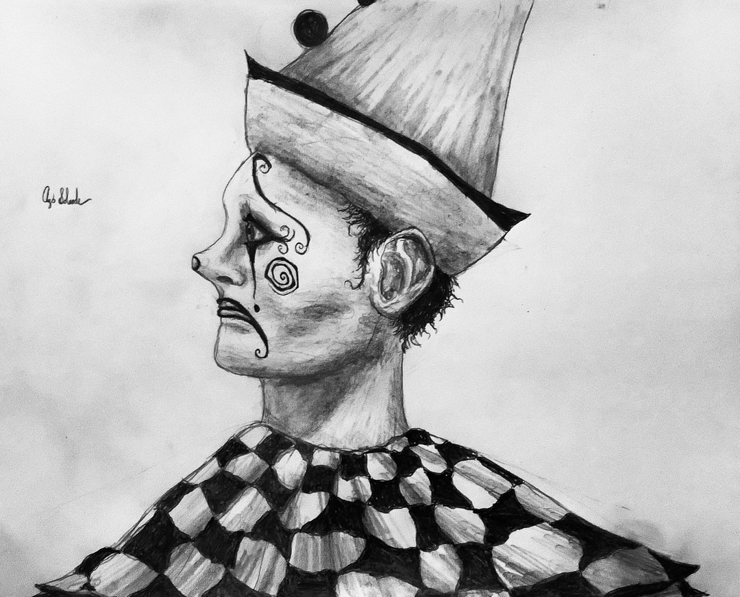 Pagliacci Digital Print. - Etsy