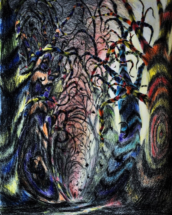 The Chaotic Forest Digital Print. - Etsy