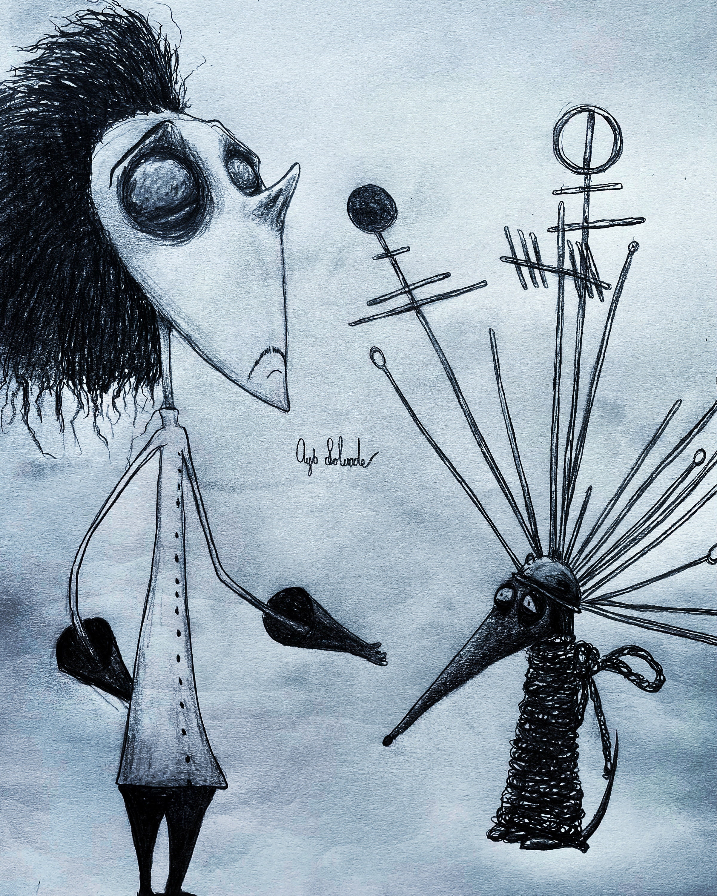 Tim Burton Art Vincent