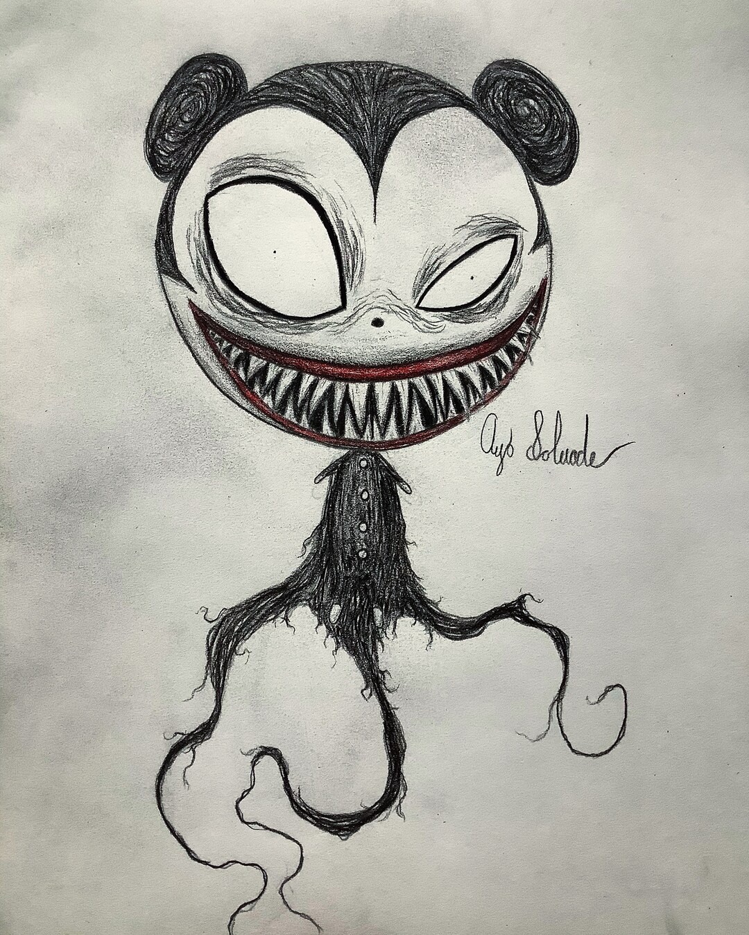 Vampire Teddy Digital Print. - Etsy