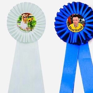Custom Award Ribbon Rosette Personalized Custom Ribbon Sports Award ...