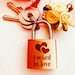 Custom Personalized Small Padlock, Engraved Padlock, Love Lock, Couples ...