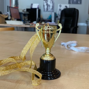 Custom Small Trophy Personalized Gift Medal Trophy Custom Medals ...