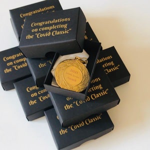 Laser Engraved Medal, Personalized Ribbon Gift Box, Sports Trophy - Etsy