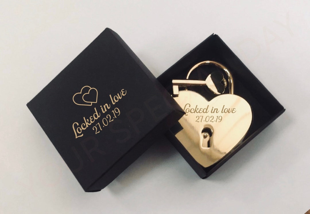 Custom Personalized Padlock, Engraved Padlock, Love Lock, Couples Gift ...