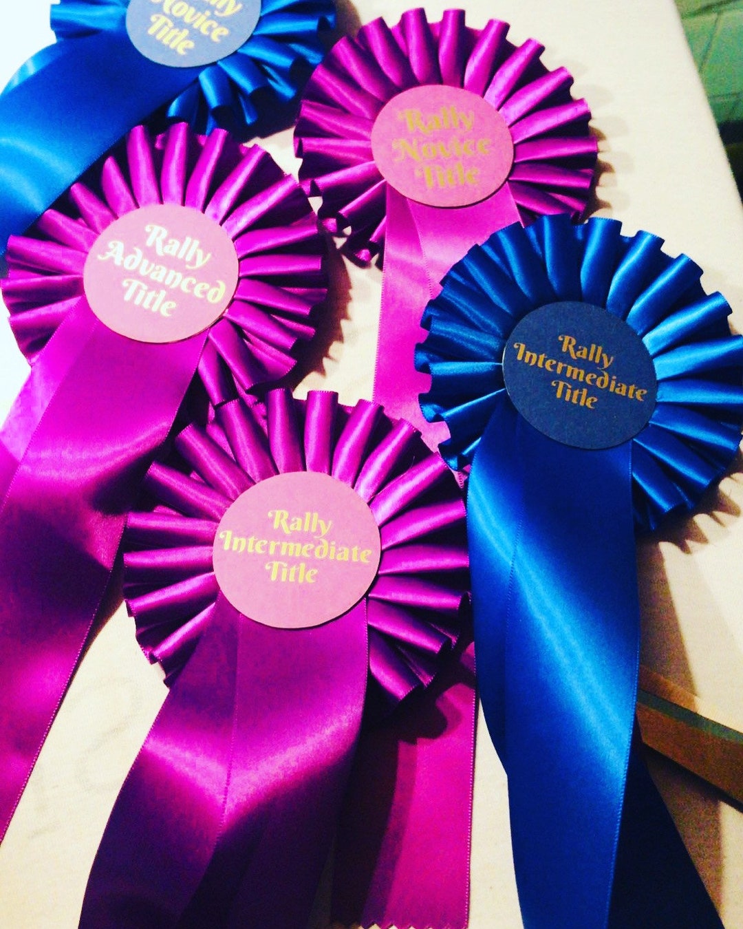 Custom Award Ribbon Rosette, Personalized Gift, Personalized Custom ...