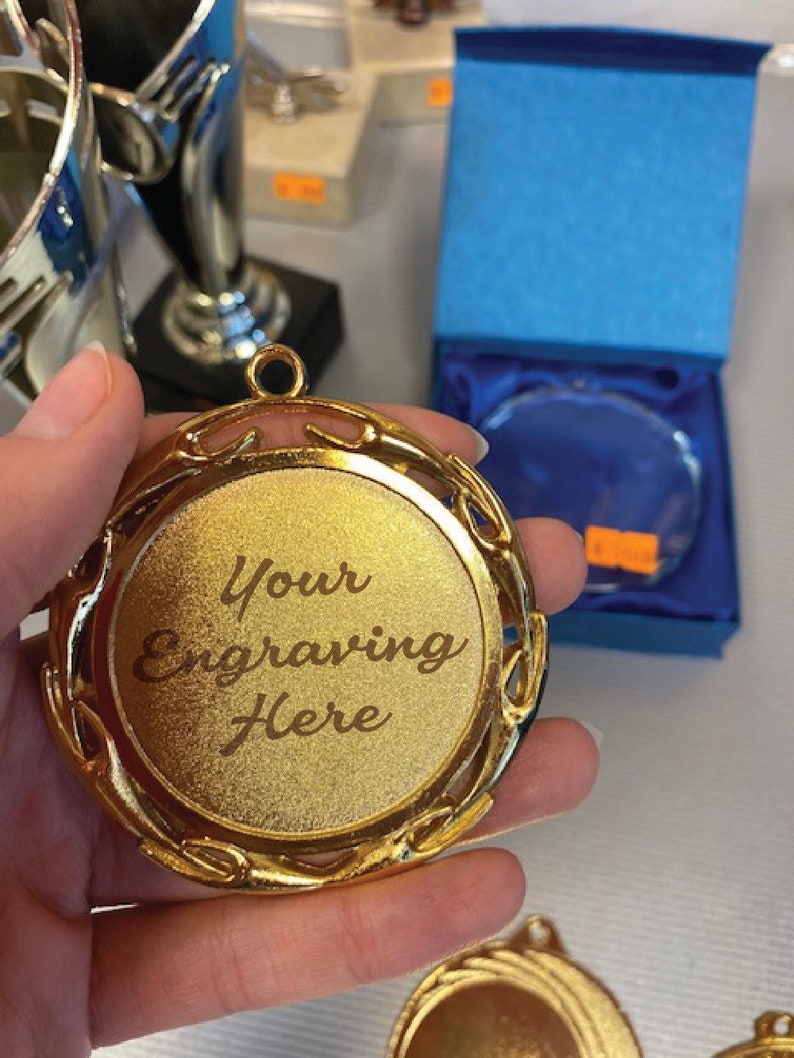 Laser Engraved Sports Medals Personalized Medals Custom Medals - Etsy