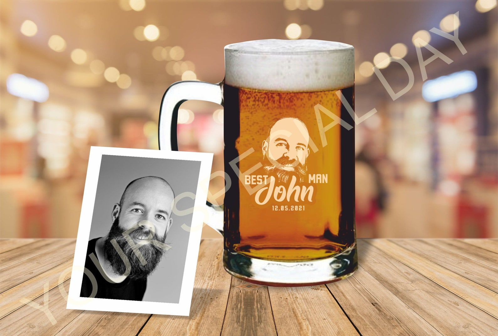 Personalized Beer Mug Glass Custom Beer Mug Engraved Beer - Etsy