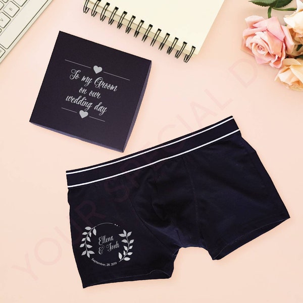 Wedding Boxers - Etsy