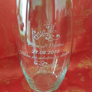 Personalized Glass Vase Custom Engraved Vase Gift Ideas - Etsy