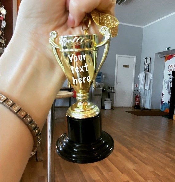 Custom Small Trophy Personalized Gift Medal Trophy Custom - Etsy