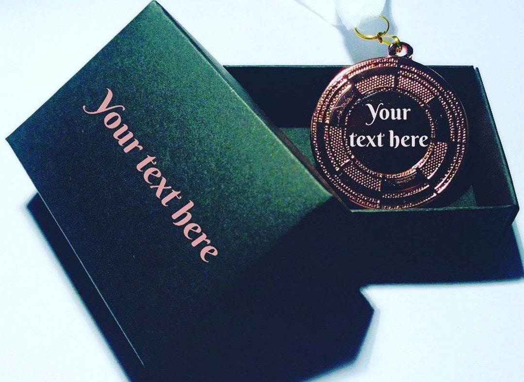 Custom Medal in Personalized Gift Box , Personalized Medals, Custom ...