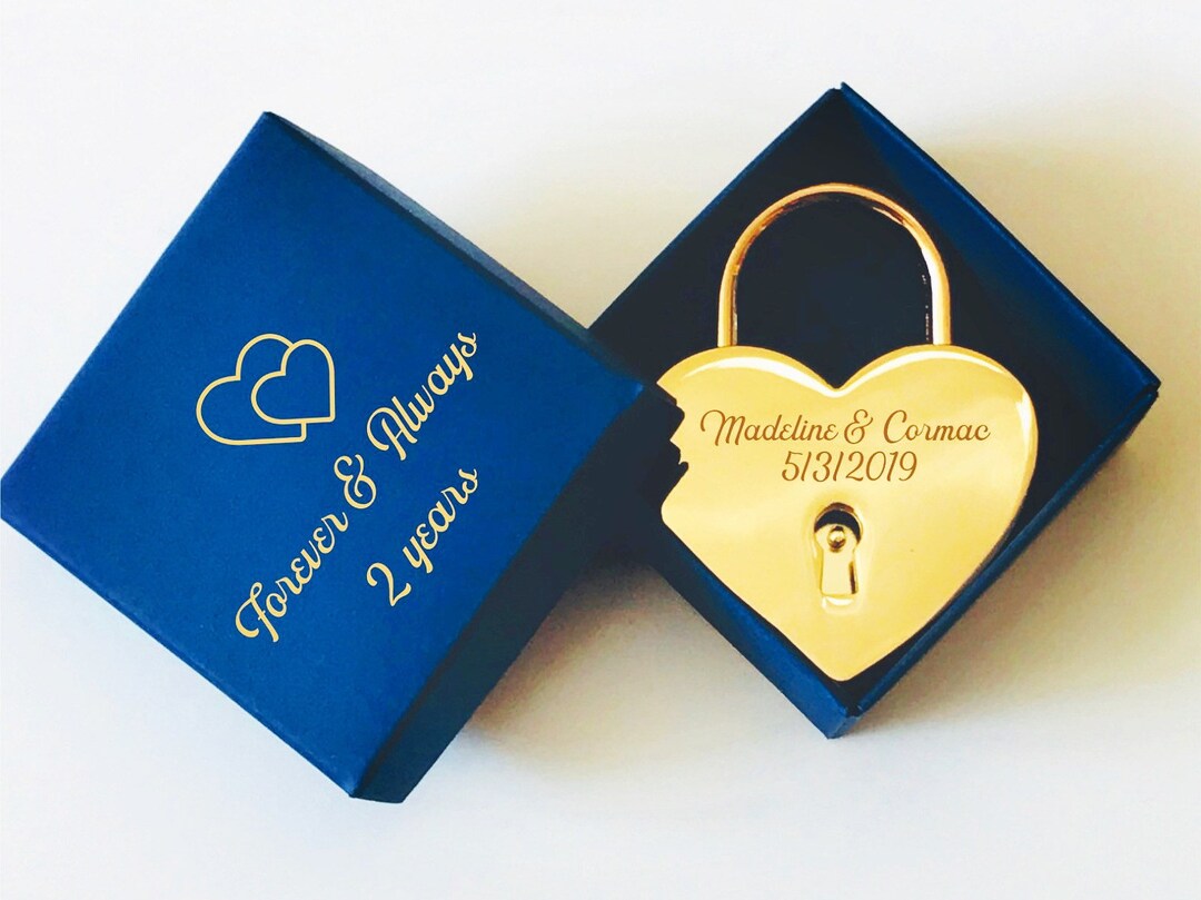 Custom Personalized Padlock, Engraved Padlock, Love Lock, Couples Gift ...
