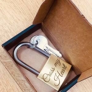 Custom Personalized Padlock, Engraved Padlock, Love Lock, Couples Gift ...