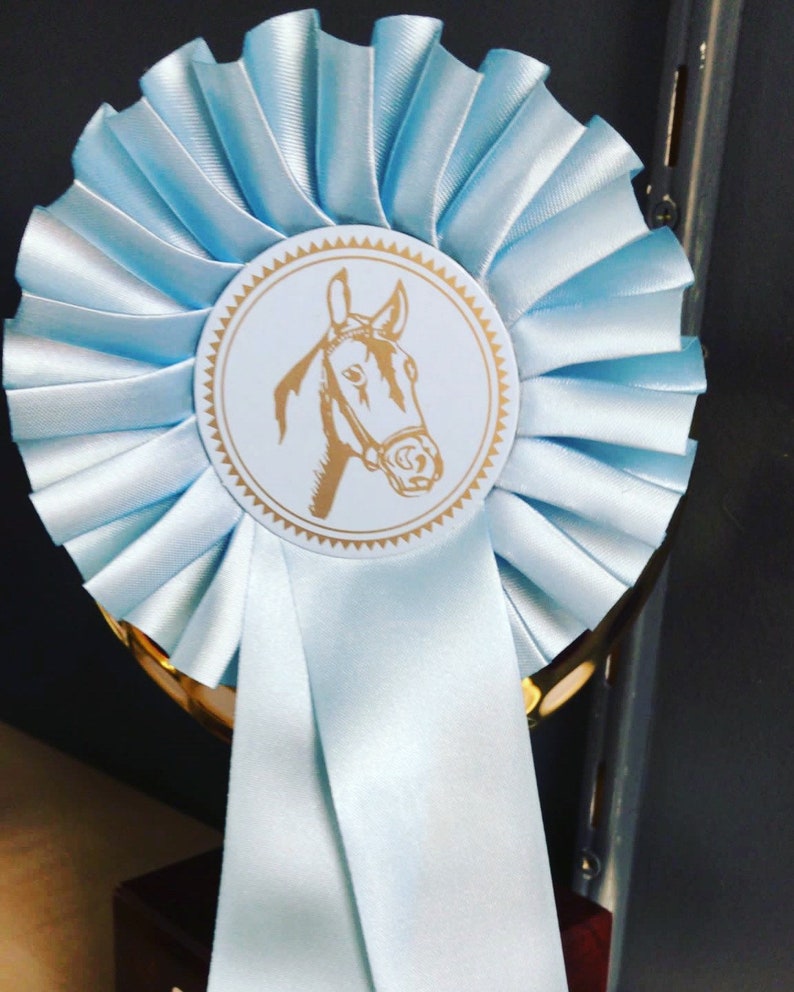 Custom Award Ribbon Rosette Personalized Gift Personalized - Etsy