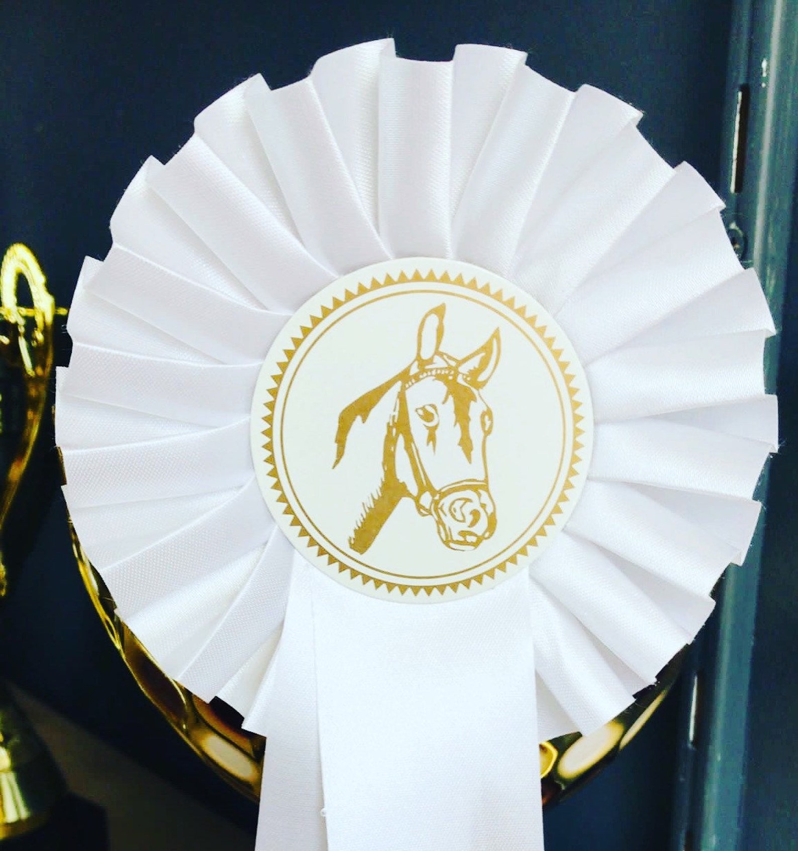 Custom Award Ribbon Rosette Personalized Gift Personalized - Etsy
