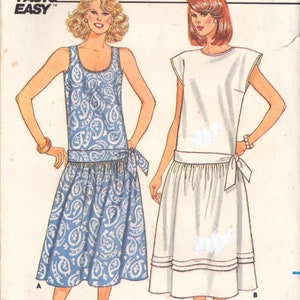 Butterick 3813 Sewing Pattern, Dress, Size 6-8-10 or 12-14, Cut ...