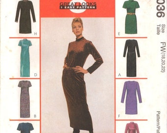 Simplicity 9486 Sewing Pattern Dress Size 8-10-12 Uncut | Etsy