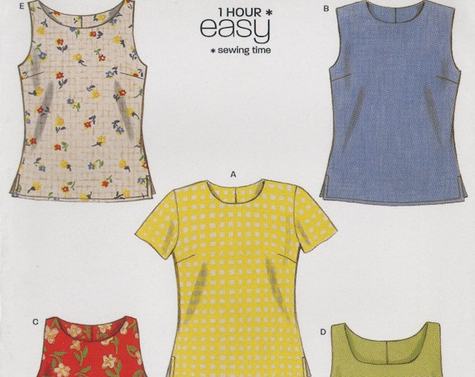 New Look 6483 Sewing Pattern, Women's Tops, Size 6-16, Uncut, Factory ...