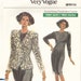 Simplicity 7729 Sewing Pattern, Step-in Dress and Coat-dress, Size 12.5 ...