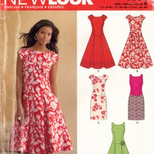 New Look 6094 Sewing Pattern, Dress, Size 8-18, Uncut, Factory Folded ...