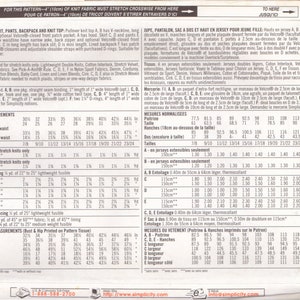 Simplicity 9473 Sewing Pattern, Girls' Skirt, Pants, Backpack and Knit ...