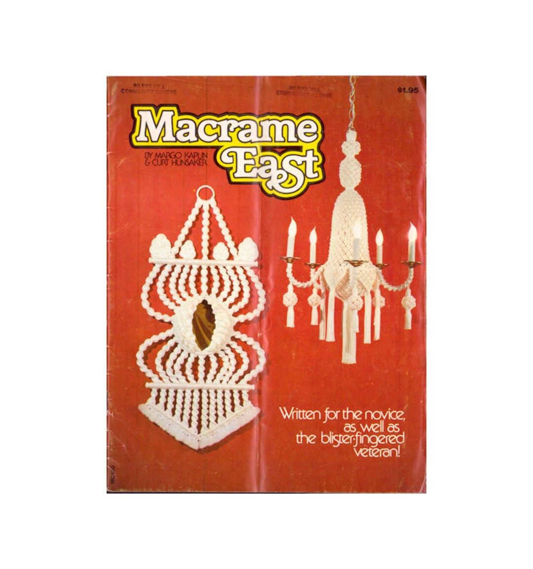 Macramé East Various Macrame Projects 32 Pages - Etsy