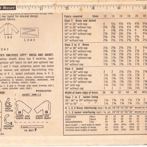 Simplicity 5959 Sewing Pattern, Jiffy Dress and Jacket, Size 14 ...