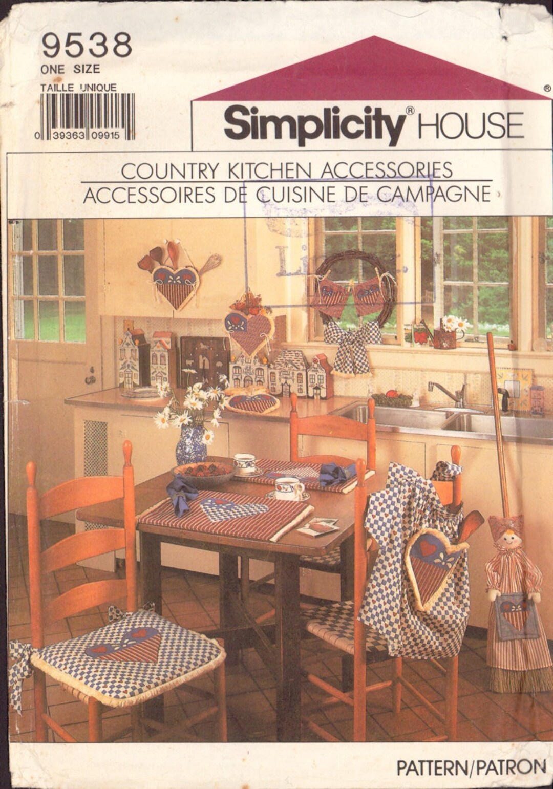 Simplicity 9538 Sewing Pattern Kitchen Accessories One Size - Etsy