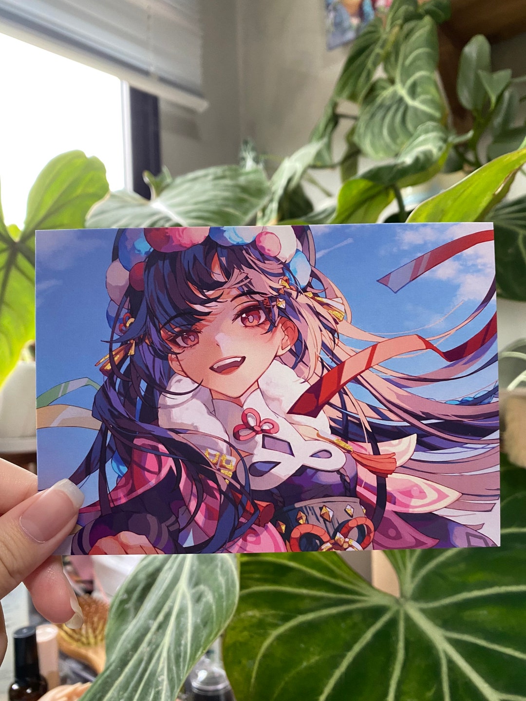 Genshin Impact Yunjin Postcard/mini Print - Etsy