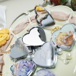 Honkai Star Rail Mini Heart Locket With Mirror - Etsy