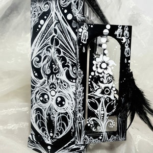 Custom GOTH Gothic Black Wooden Plastic Storage BOX Decorative - Etsy