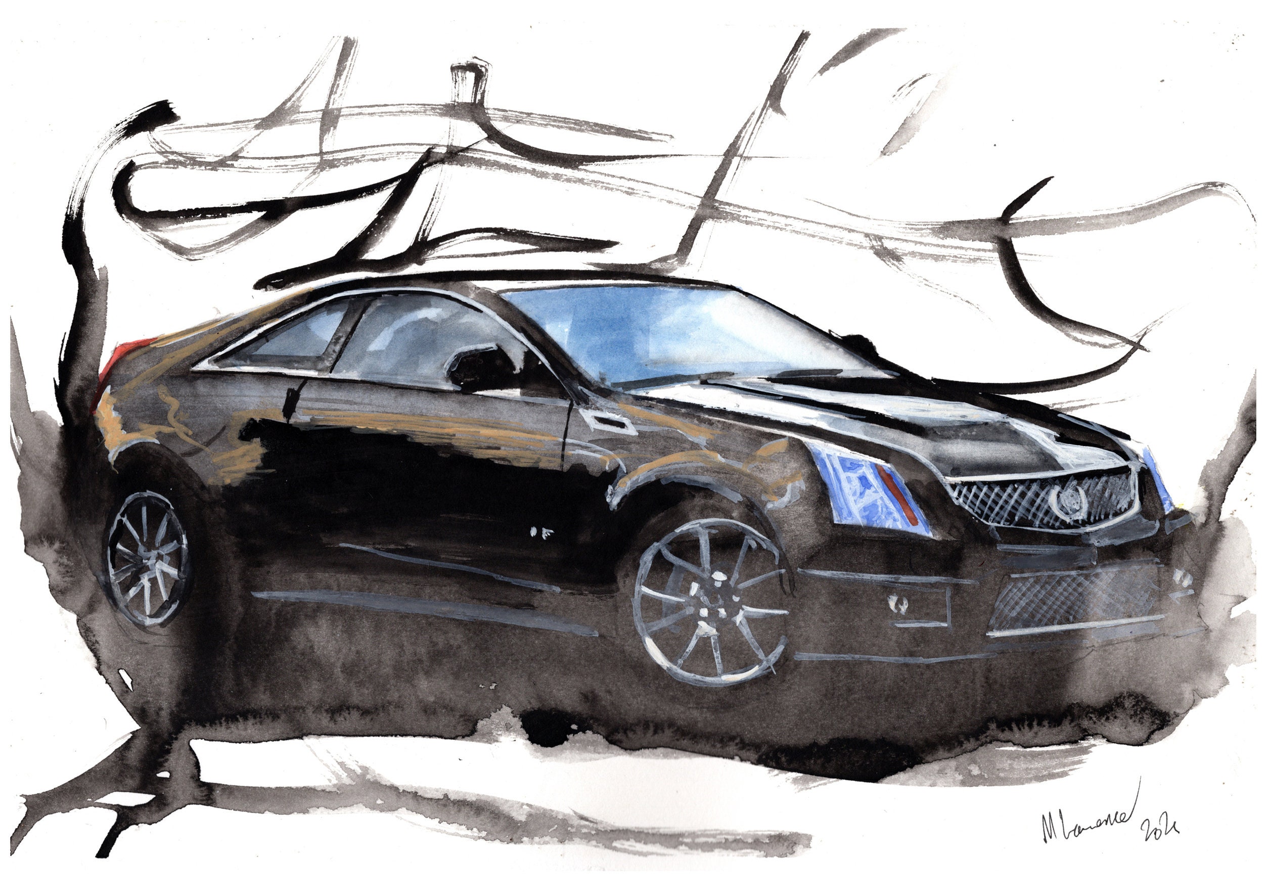 Cadillac Outline