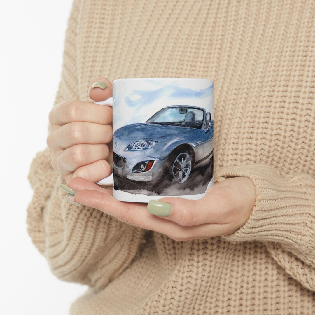 Mazda MX5 Miata Coffee Mug Original Hand-painted Art - Etsy