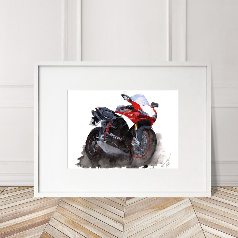 Ducati Painting - Etsy UK
