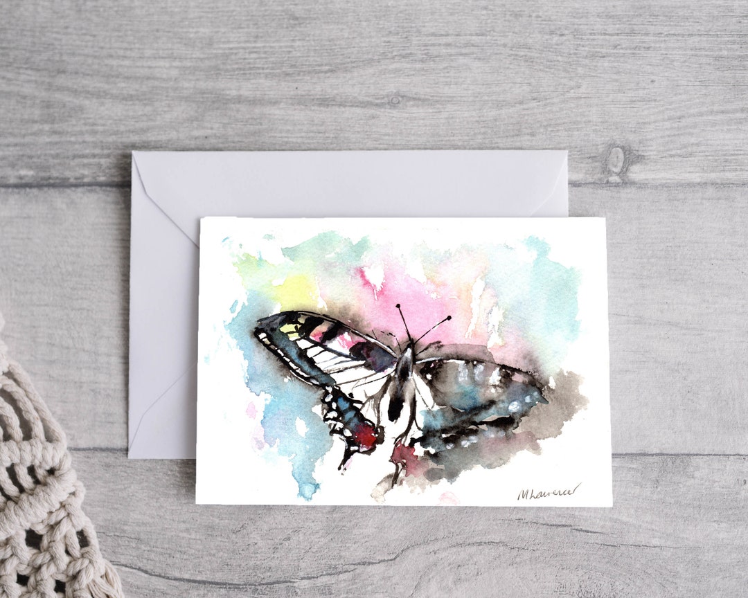 Butterfly Greetings Card, Printable Digital Download - Etsy