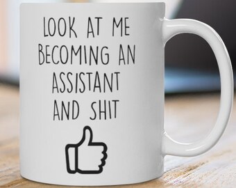 I Became a Virtual Assistant Mug Coffee Cup Virtual - Etsy