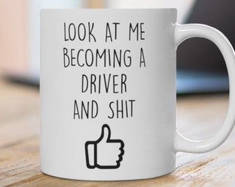 Taxi Driver Coffee Mug Wake up Drive a Cab Be Awesome Taxi - Etsy