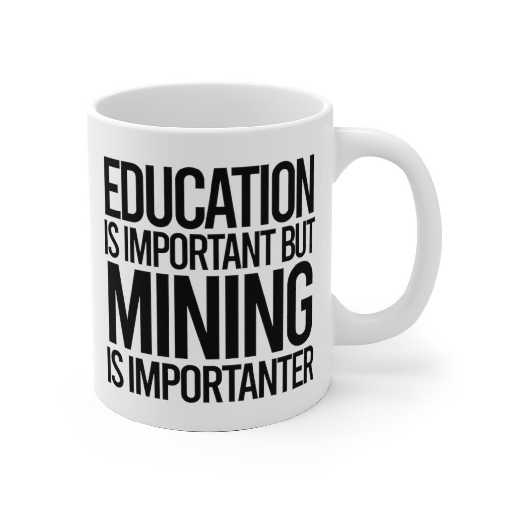 Funny Mining Engineer Gift, Future Mining Engineer Mug, Mining Engineer ...
