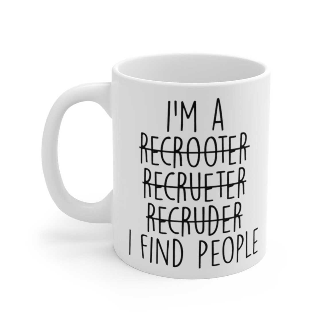 Funny Recruiter Gift, Recruiter Mug, Recruiter Coffee Mug, Recruiter ...