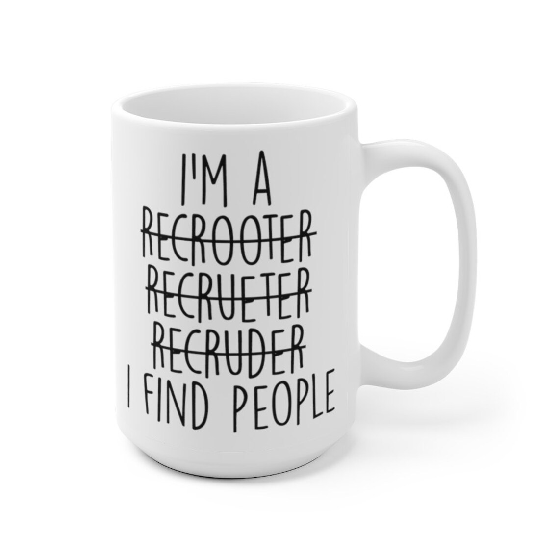 Funny Recruiter gift recruiter mug recruiter coffee mug | Etsy