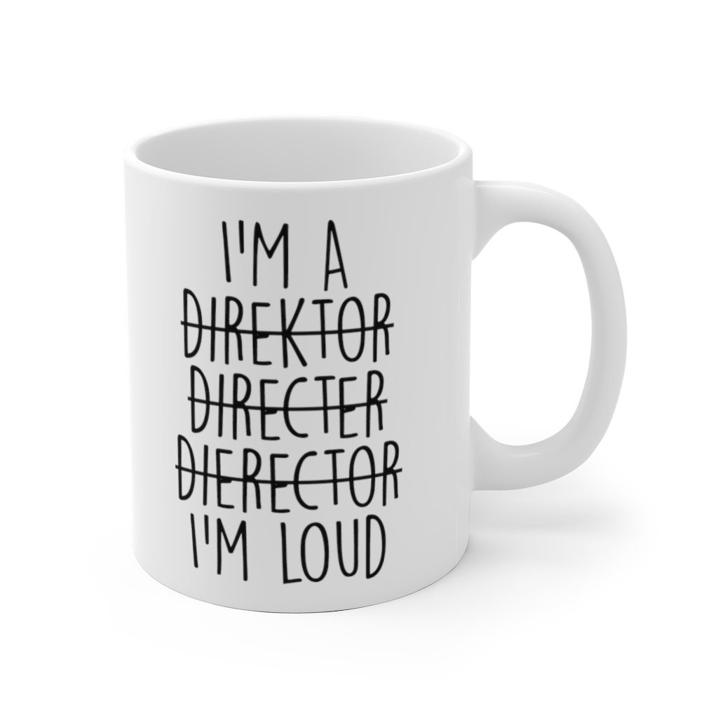 Funny Director Gift, Director Mug, Director Gift Ideas, New Director ...