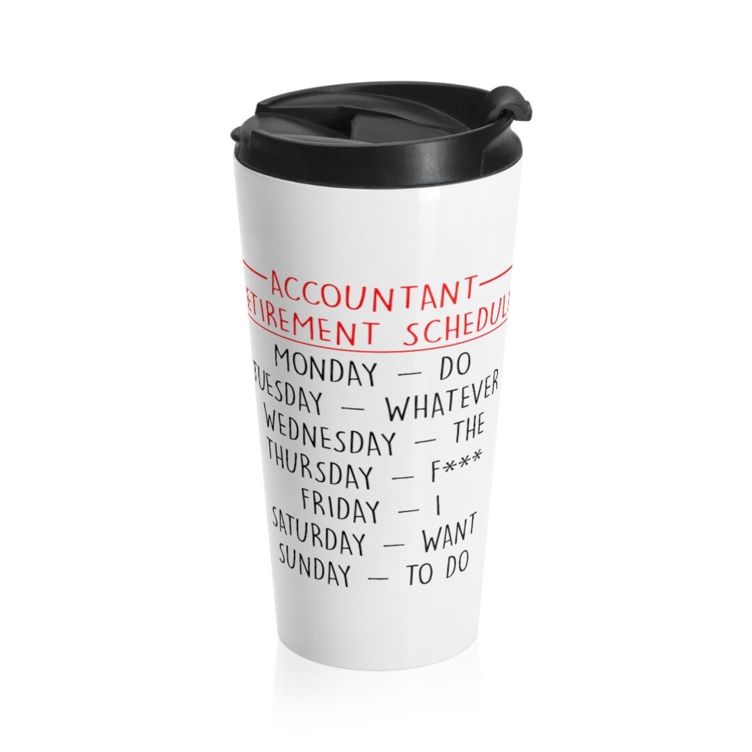Best Accountant Gift,travel Mug for Accountant,public Accountant ...
