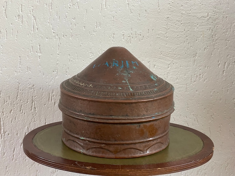 Large Antique Indian Chapati or Roti Box, Approx. 30 Cm/12 Inches ...