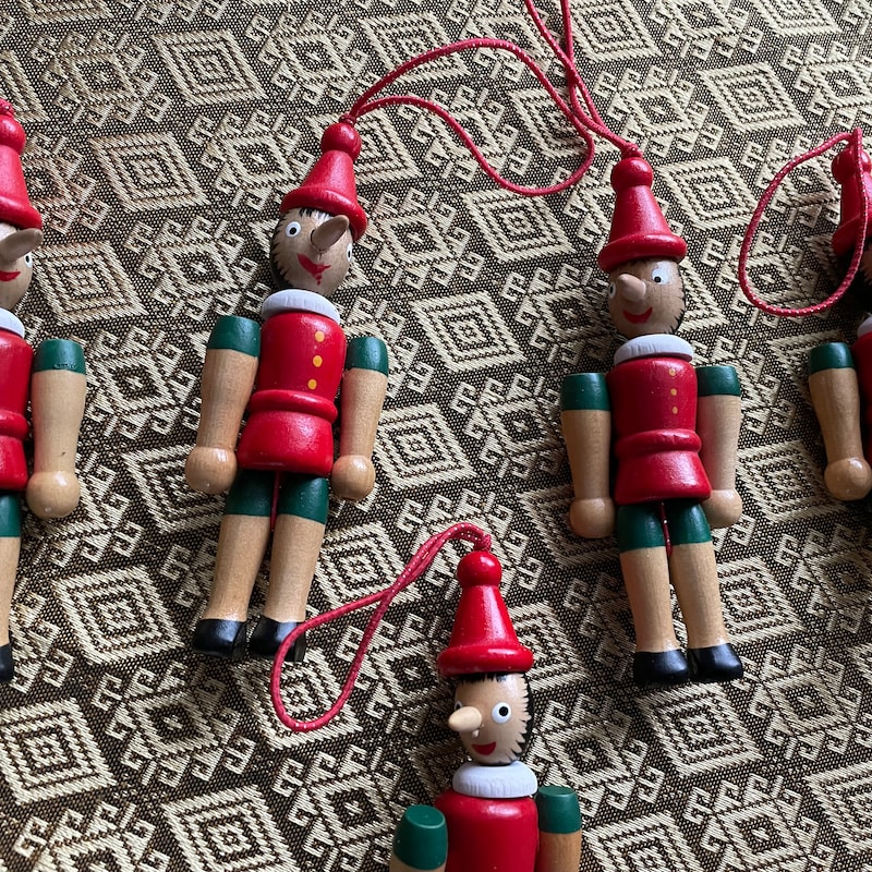 Wooden Italian Pinocchio - Etsy