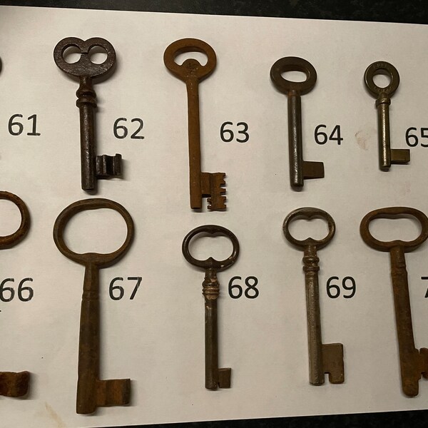 French Skeleton Key - Etsy